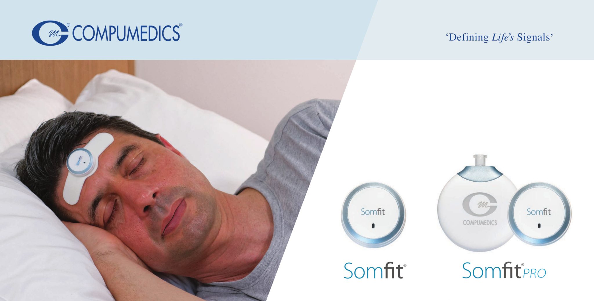 Somfit is a wearable device for collecting patients’ physiological data, primarily for use in ...